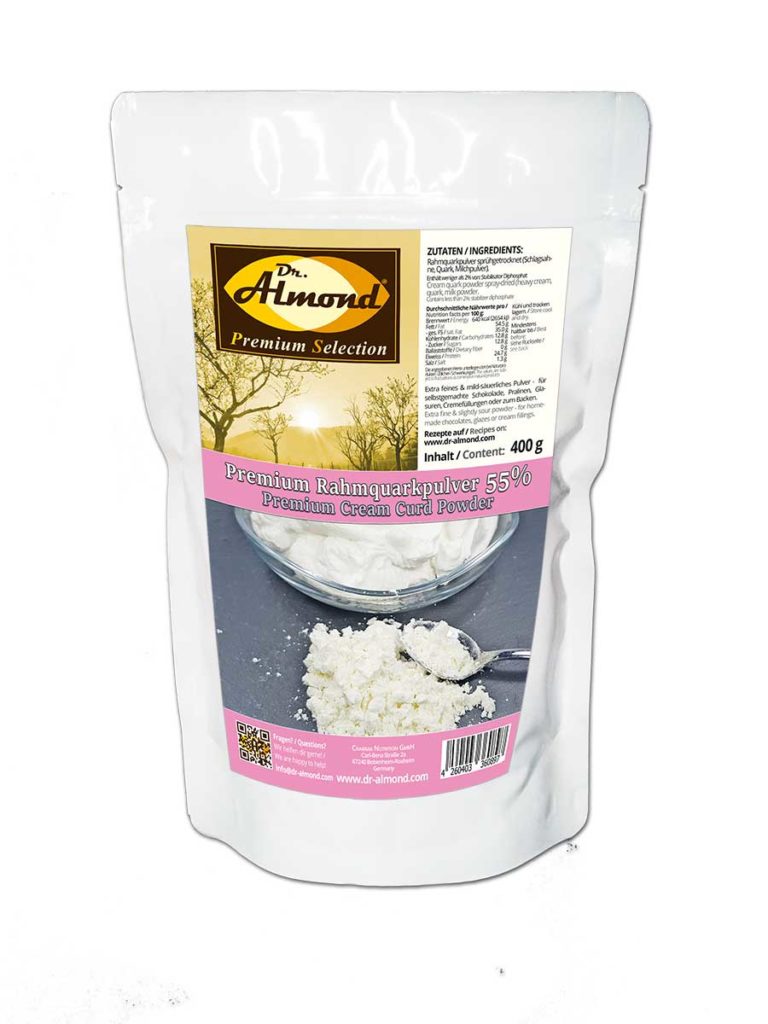 Premium Cream Curd Powder 55 % from Cream Quark - For refreshing ...